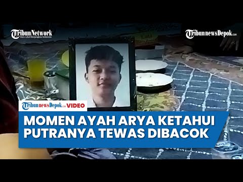 Momen Saat Ayah Arya Saputra Mendengar Kabar Pelajar SMK Tewas Dibacok