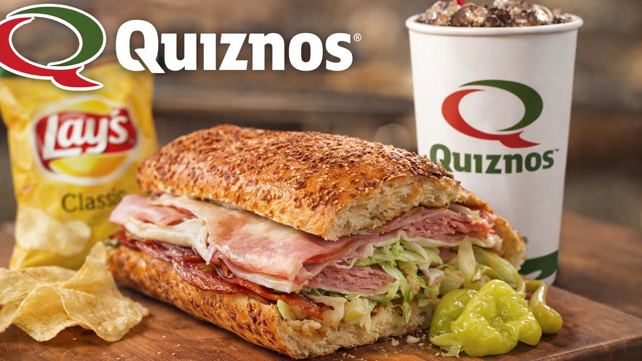 Quiznos Sandwiches ~ Queso Philly and Classic Italian - YouTube