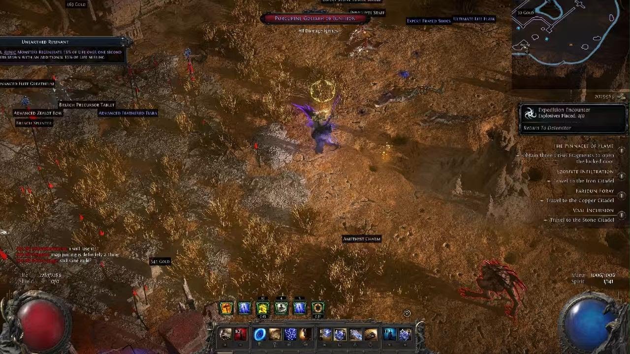 Path of Exile 2 Beta - Galvanic Shards/Shockburst Deadeye first try ...