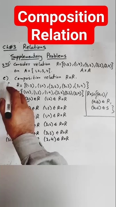 Composition Relation #shorts #settheory - YouTube
