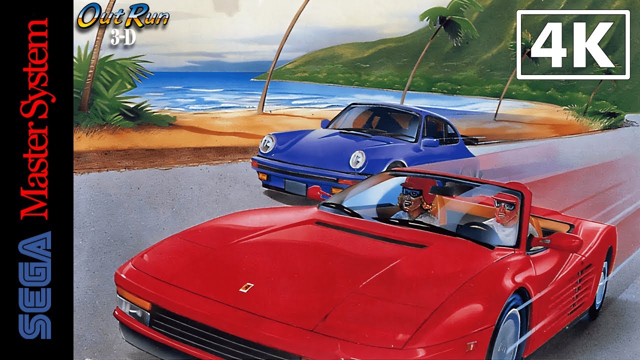 Out Run 3-D (Master System) Playthrough [4K] - YouTube