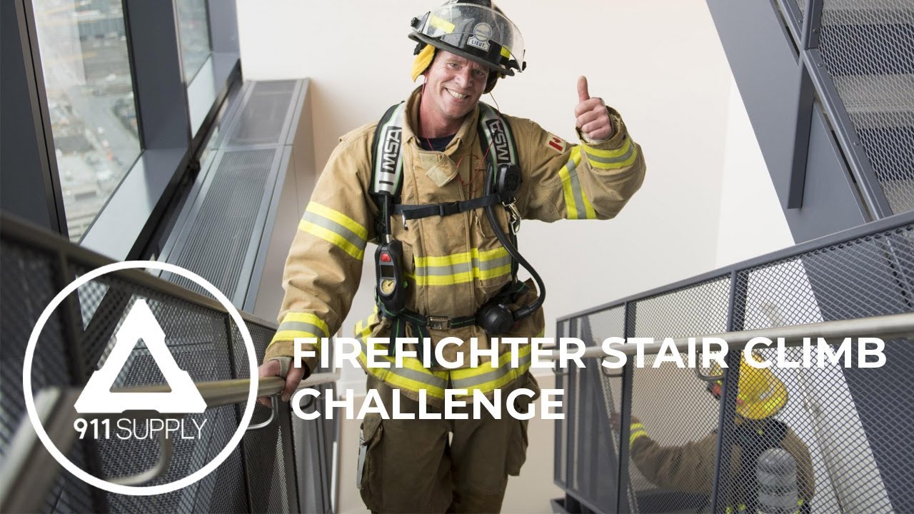 Calgary Firefighter Stair Climb Challenge - YouTube