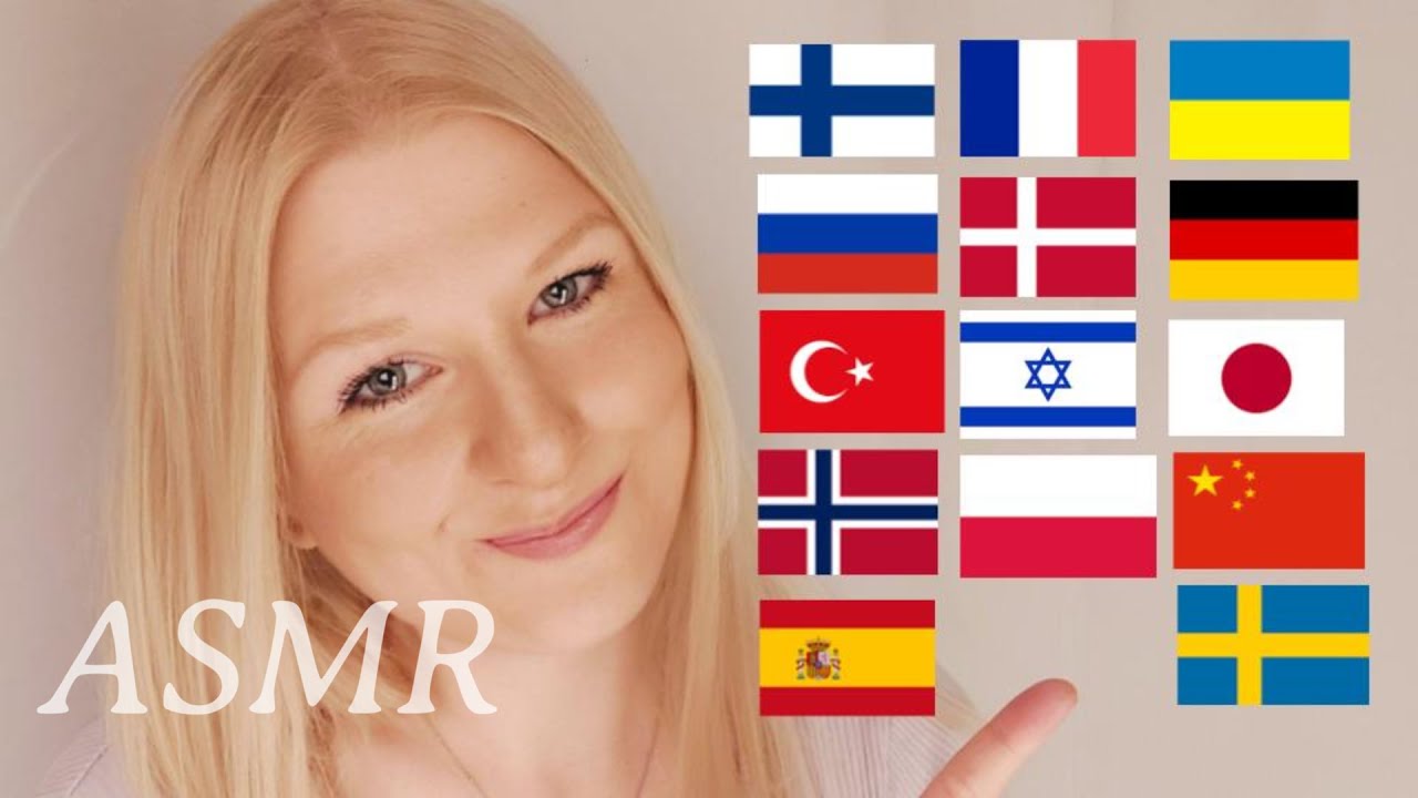 Artificial Intelligence picks ASMR words in your language! 😄 *Language ...