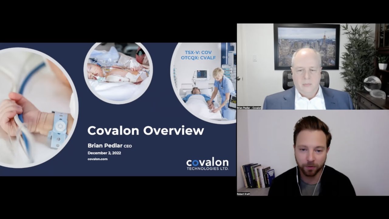 Covalon Technologies (TSX-V: COV) (OTCQX: CVALF) Webcast | Planet ...