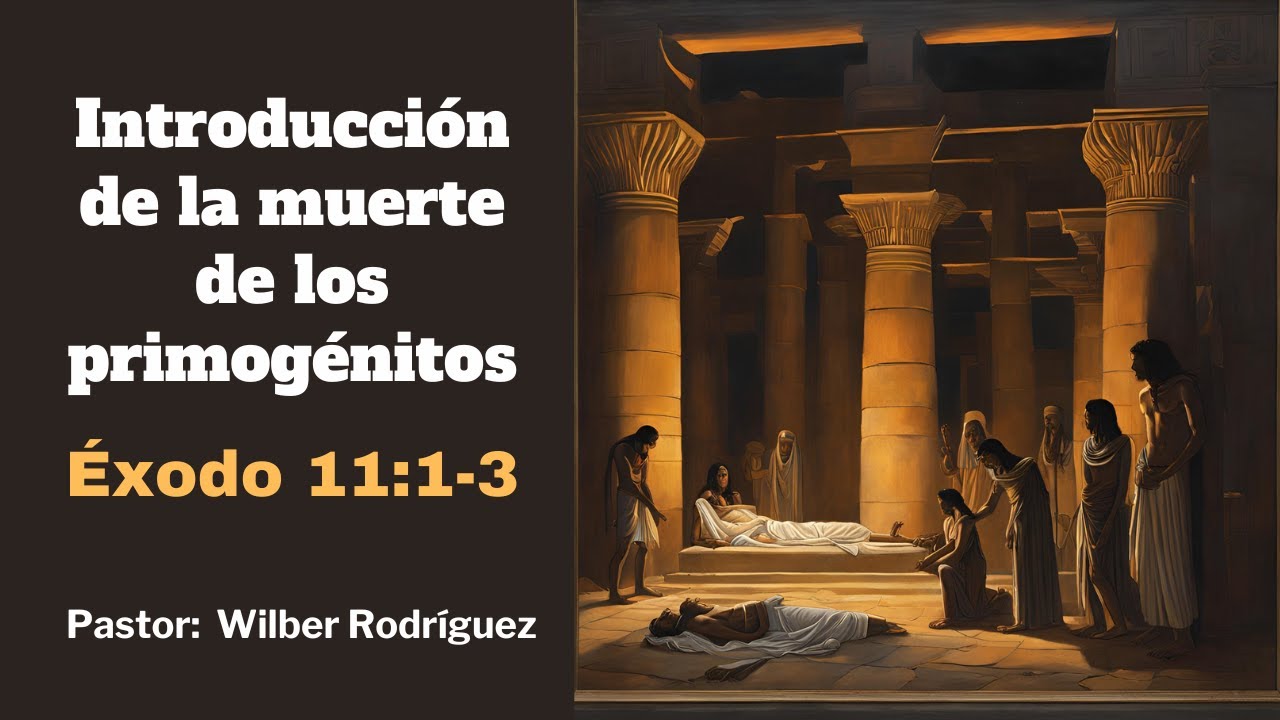 Éxodo 11:1-3; -Introducción de la muerte de los primogénitos - YouTube