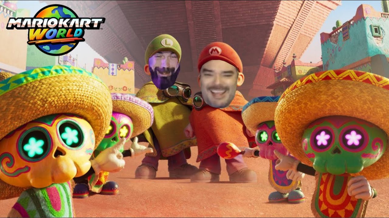Mario Kart with Krista Novva and friends - YouTube