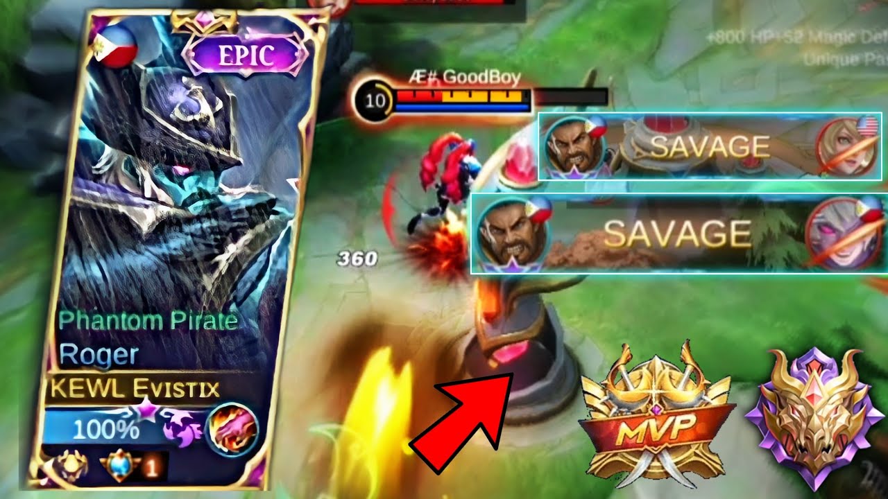 EVISTIX TOP GLOBAL ROGER BEST JUNGLE BUILD AND EMBLEM | BEST BUILD FOR ...