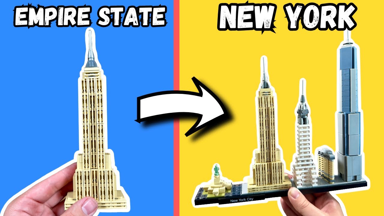 Building NEW YORK CITY in LEGO - YouTube