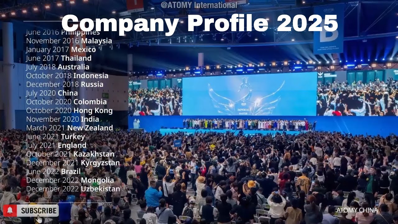 ATOMY Company Profile 2025 - English - YouTube