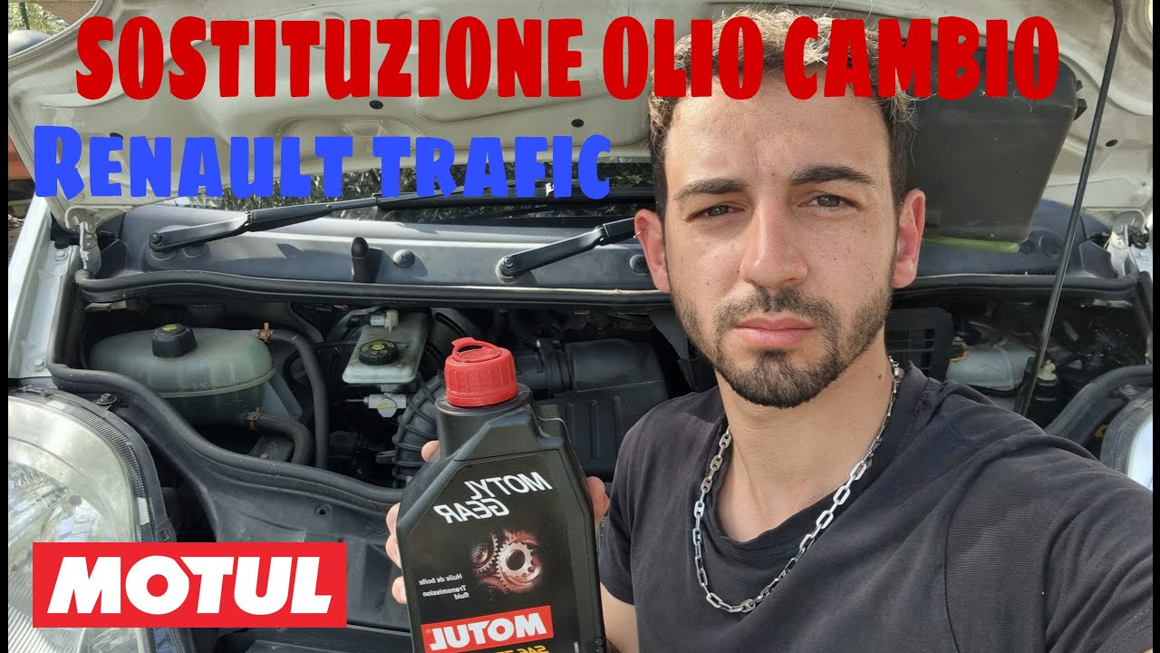Cambio olio del cambio Renault Trafic / Opel Vivaro / Renault Master ...
