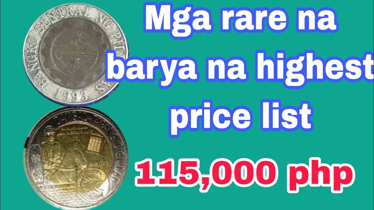 490 Rare ,error,special na mga 10 piso coin - YouTube