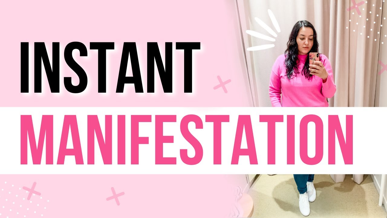 Instant Manifestation: Can you really manifest instantly? - YouTube