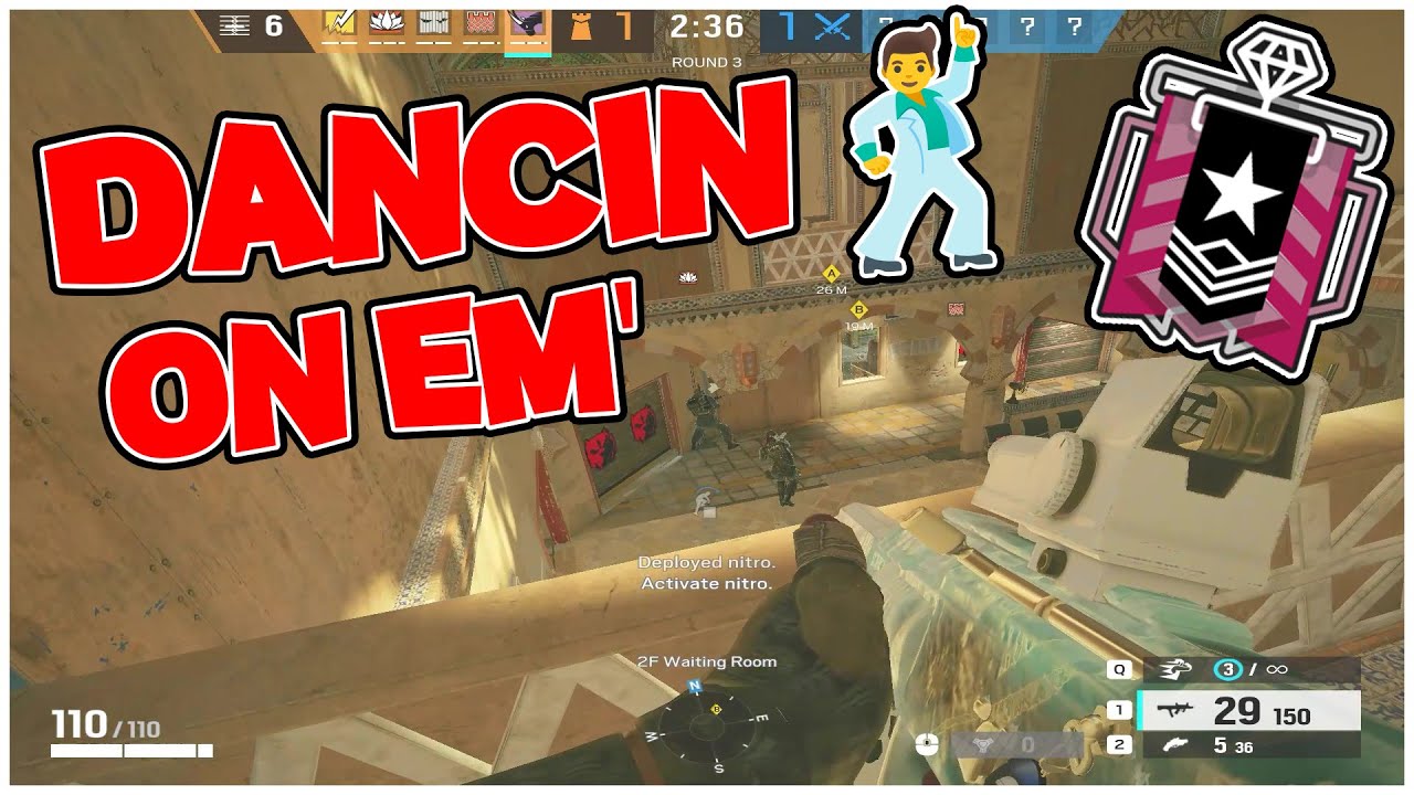 Dancin to TOP 3k PC CHAMP (r6 montage) - YouTube