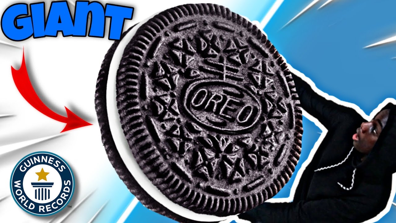 Making the worlds largest Oreo. - YouTube