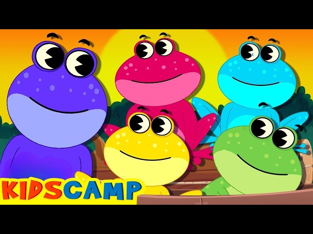 5 Little Speckled Frogs + More Nursery Rhymes For Babies By KidsCamp ...