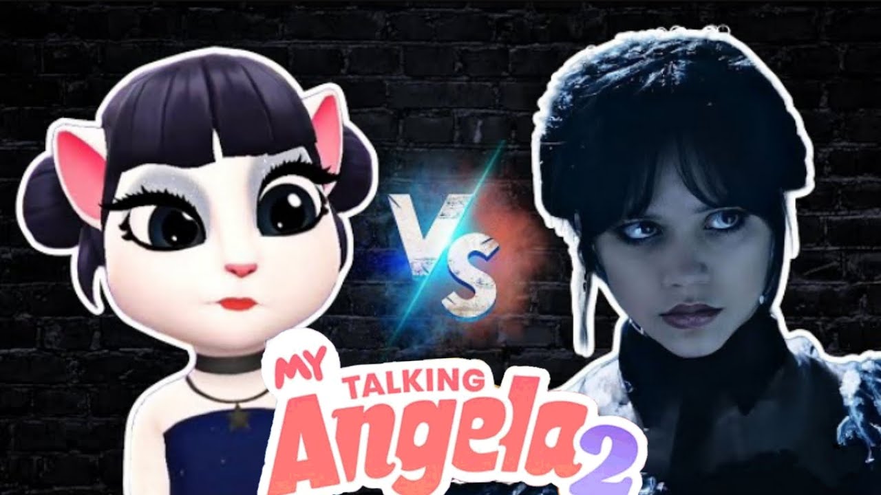 My talking Angela 2 vs Wednesday New update 💓 game play 🎥 My talking ...