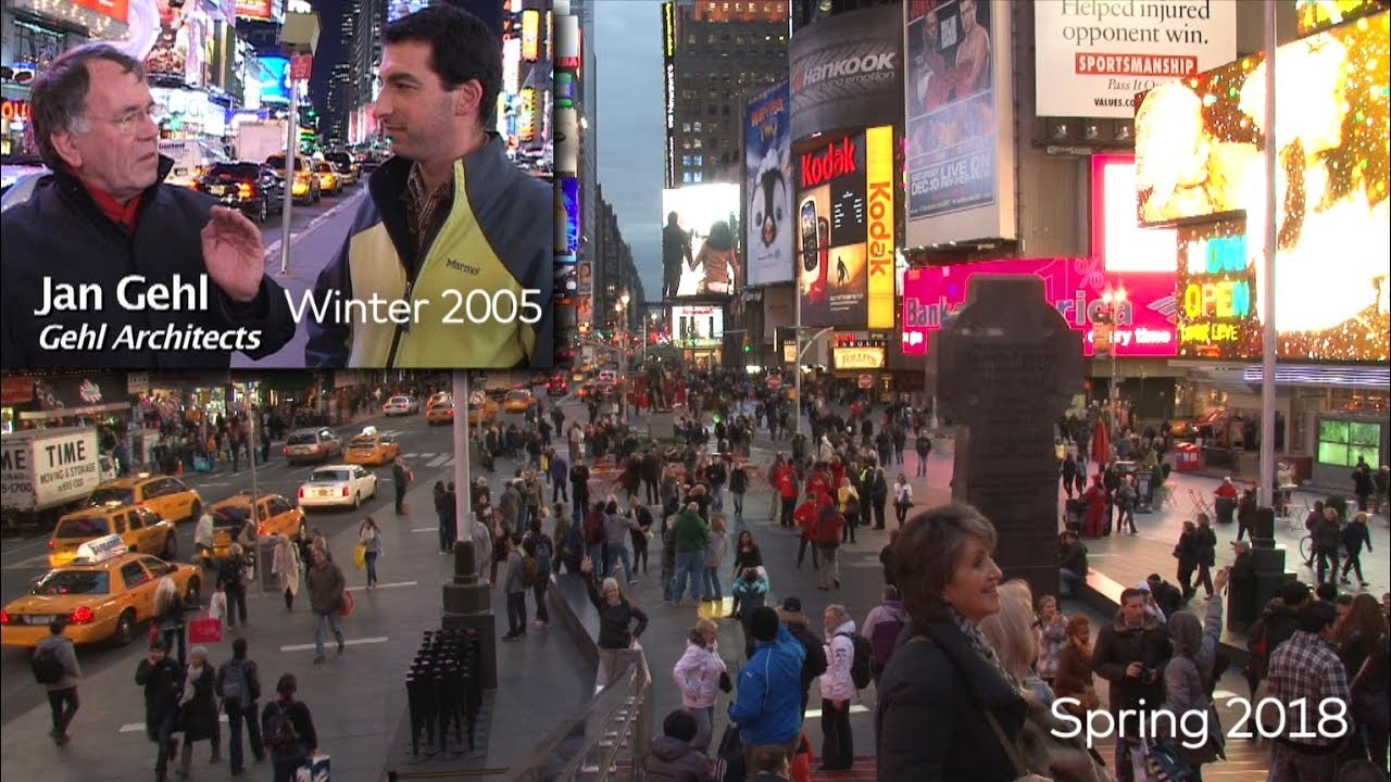 Jan Gehl 2005 Times Square Interview (2018 Recut!) - YouTube