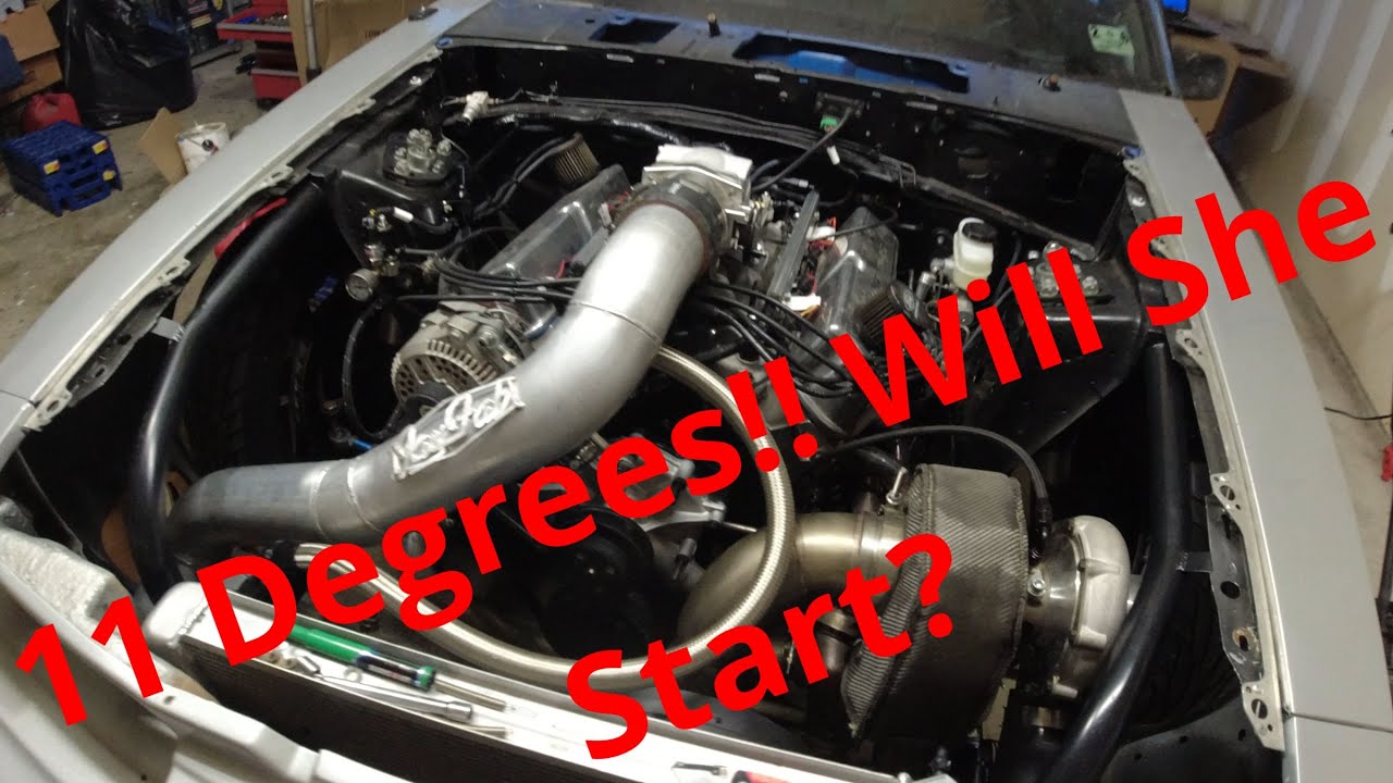 Turbo 351 Foxbody On e85 Start In Freezing Temperatures? - YouTube