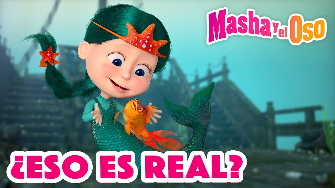 Masha y el Oso 🐻👱‍♀️ ¿Eso es real? 👑📕 Dibujos animados 2023 🎬🥰 Masha ...