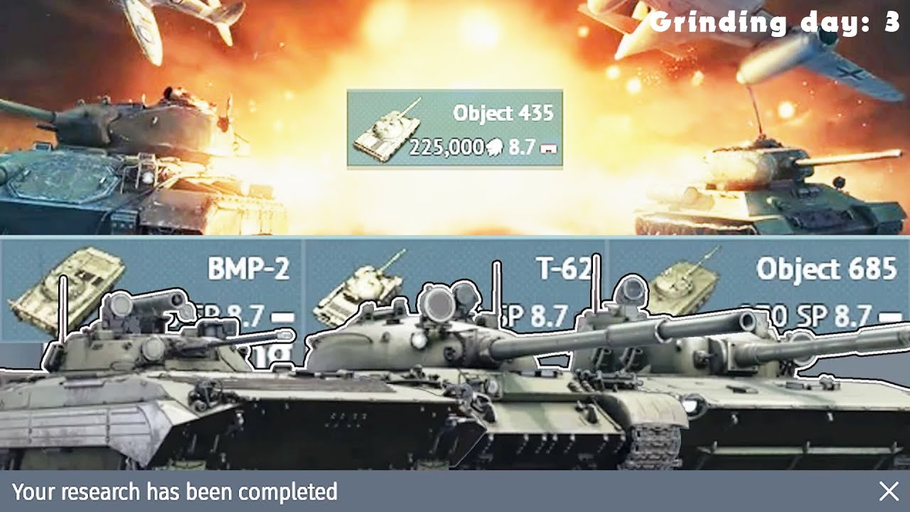 Finally.........!!! [Grind for Object 435] [Day: 3] - War Thunder #403 ...