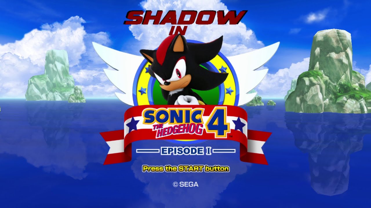 Shadow in Sonic The Hedgehog 4 Episode 1 - YouTube