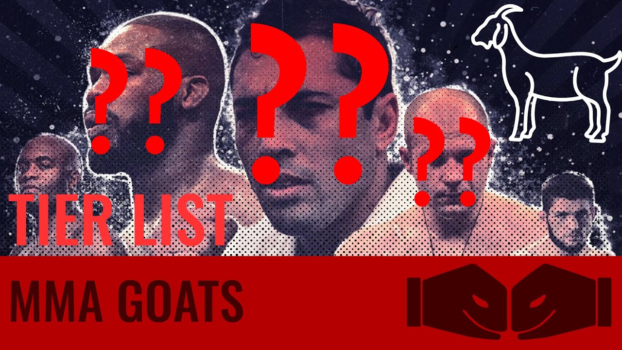 Combat Corner Tiers! MMA Goat Tier List - YouTube