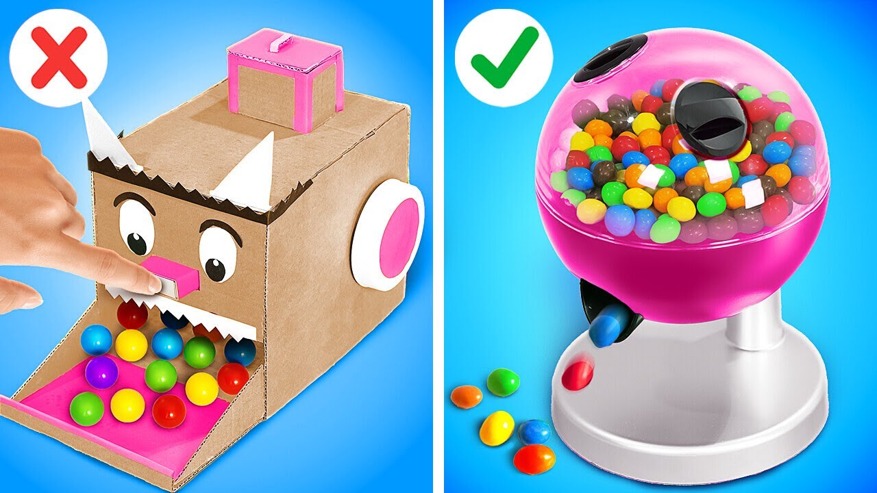 ADORABLE CANDY CRAFTS with Mr.Maker 🌈 Back-to-School Hacks & Gadgets by ...