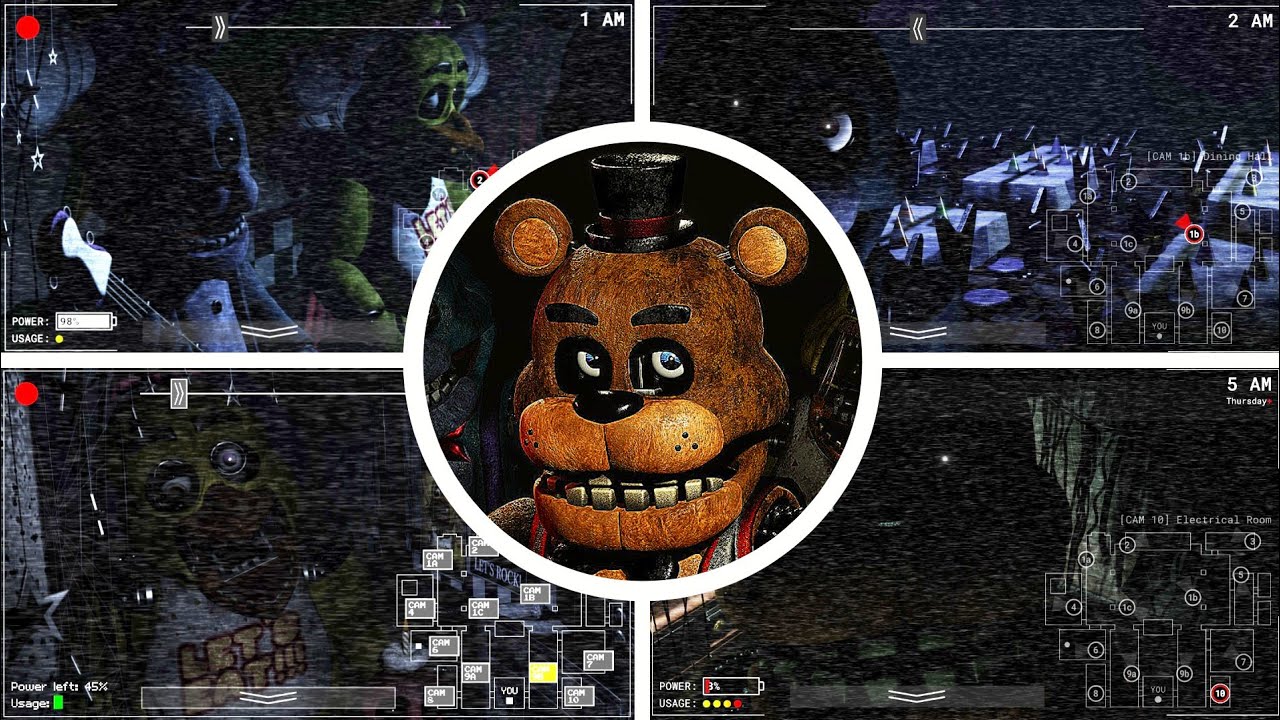 el gameplay del fnaf plus y todo los teasers de fnaf plus y todas las ...