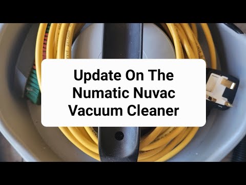 Update On The Numatic Nuvac Vacuum Cleaner / Hoover After Using - YouTube