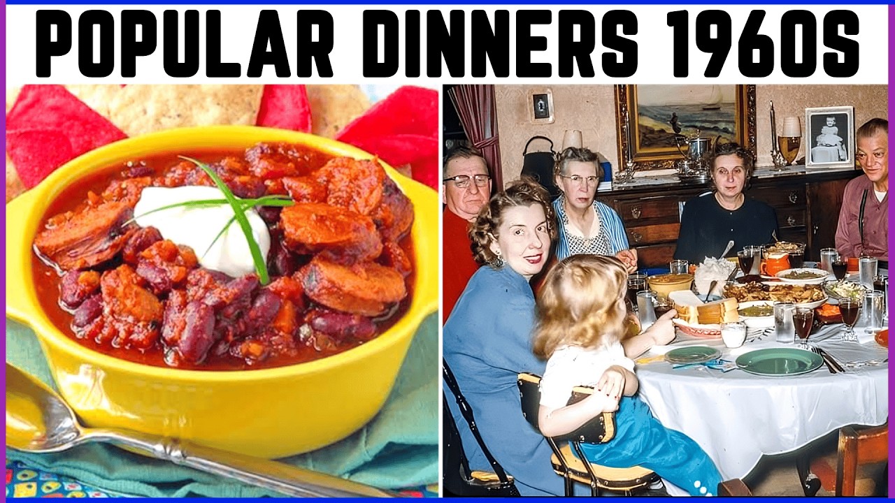 25 Working-Class Dinners From The 1960s That Have Faded Into History ...