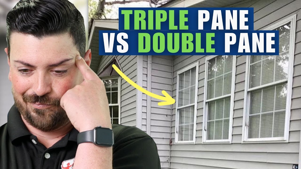 Triple Pane vs Double Pane Home Windows - YouTube