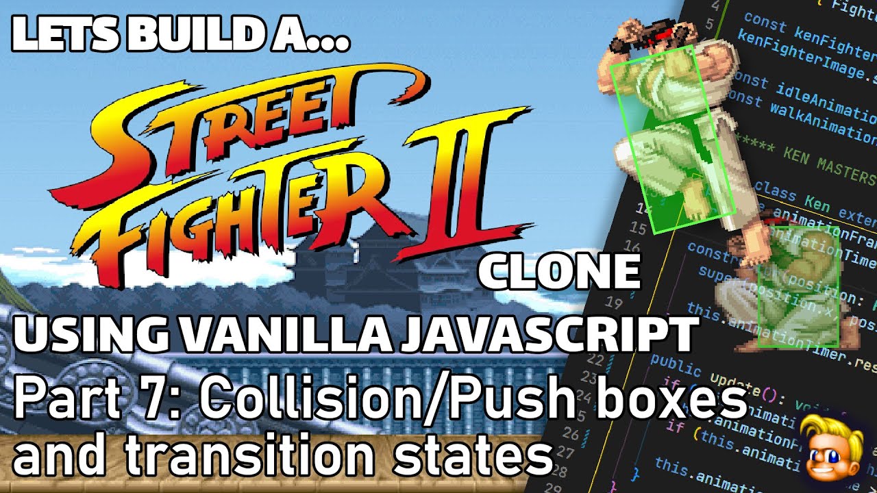 Coding A Street Fighter Game Javascript Html Canvas Adding 8044