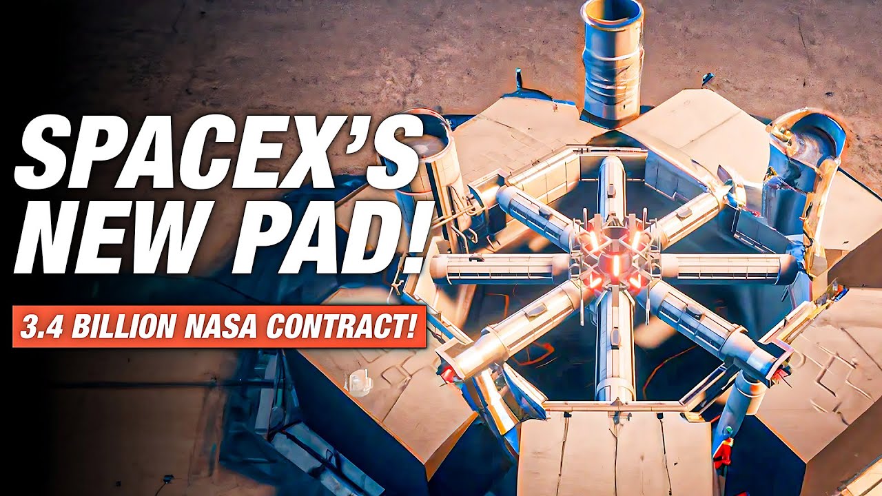 SpaceX Finally Tested New Starship Launch Pad & NASA Awarded $3.4 ...