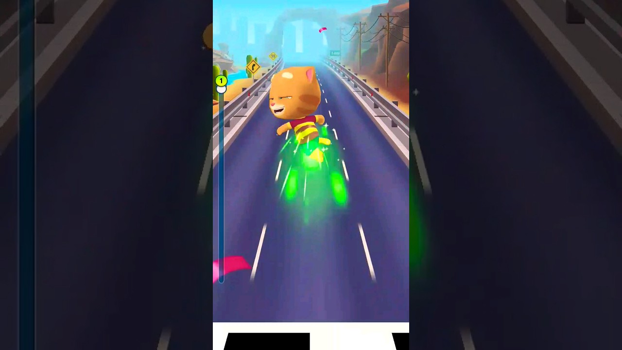 Talking Ginger is the best racer....!!! - YouTube
