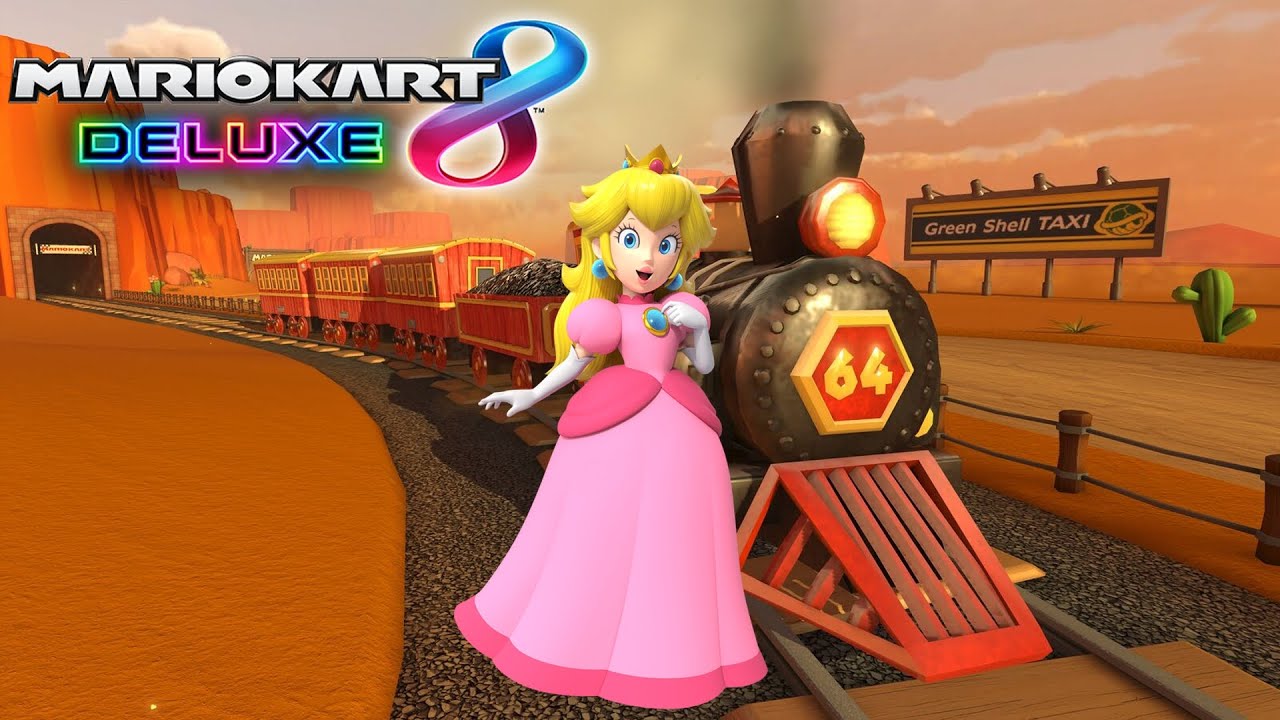 Mario Kart 8 Deluxe - 8 200cc VS Races with Peach - YouTube