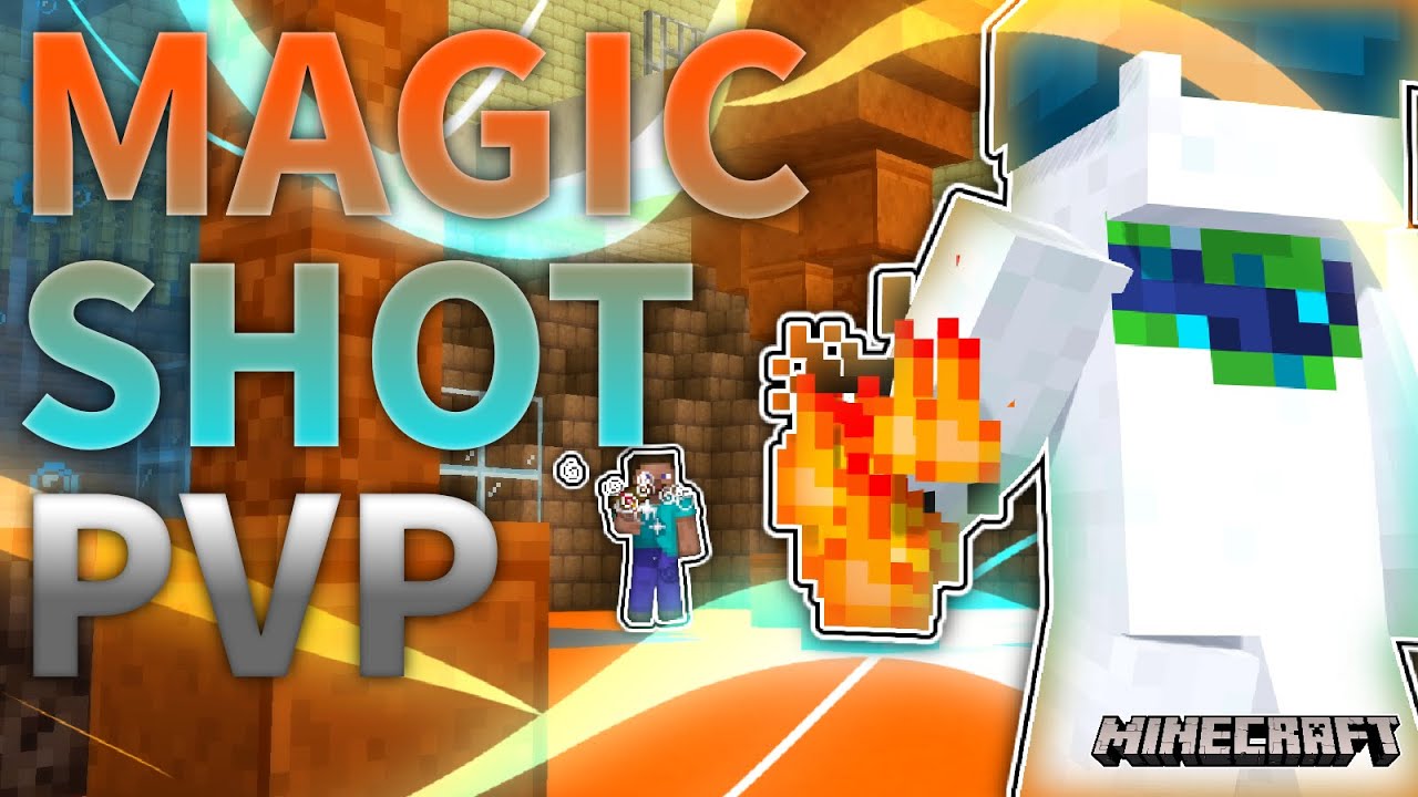 【マイクラ統合版】魔法で戦うマップ「MAGIC SHOT PVP」が楽しすぎた【配布マップ】 - YouTube