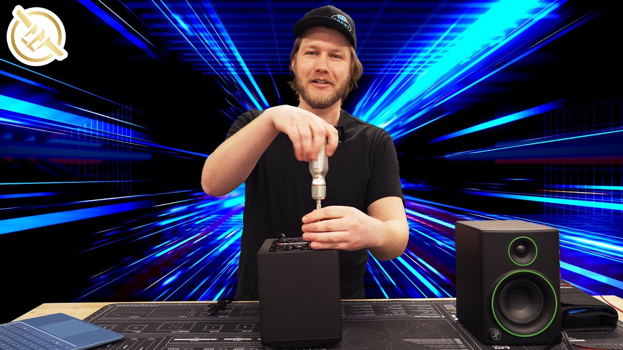 We Fixed Alex's Speakers (For Real) - YouTube
