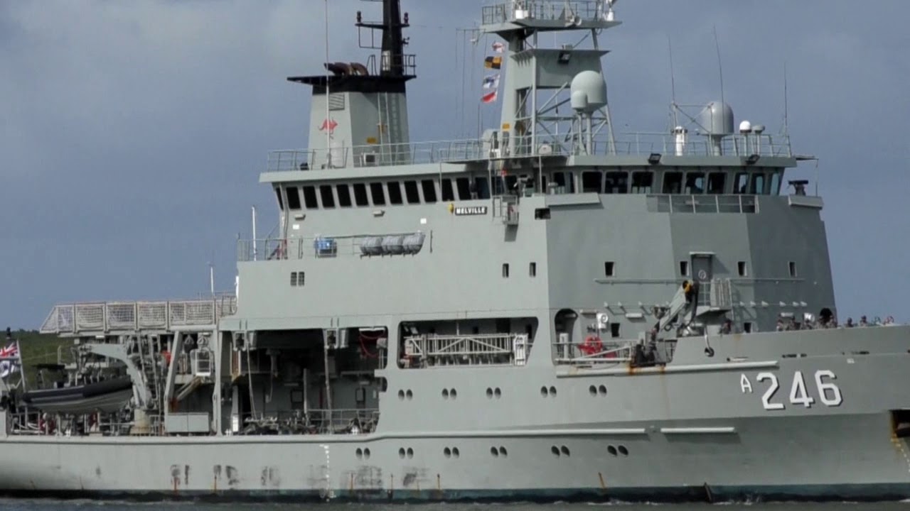 HMAS MELVILLE (A246) - YouTube