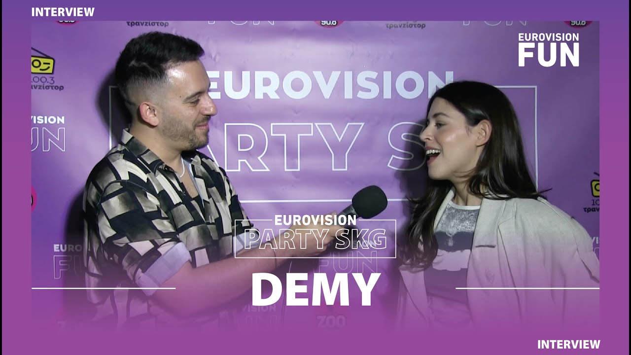 Demy: Ήμουν έτοιμη να κάνω reclaim τι σχέση με την Eurovision |EurovisionFun - YouTube
