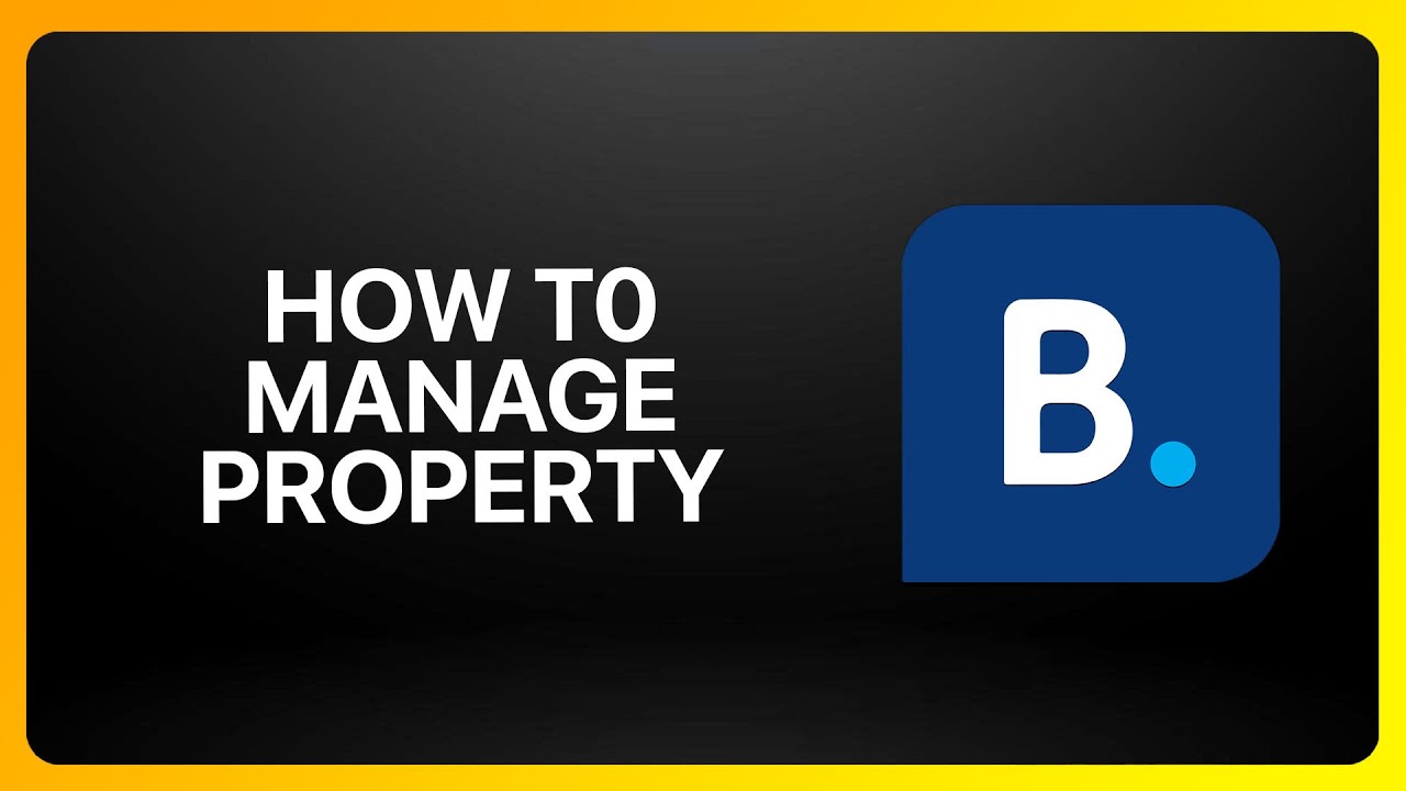 How To Manage Property On Booking.com Tutorial - YouTube