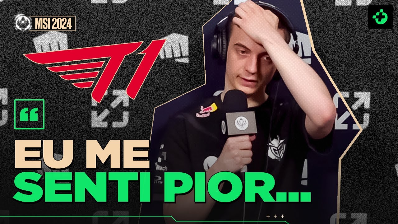CAPS fala sobre DERROTA para Faker em G2 x T1 no MSI 2024 - YouTube