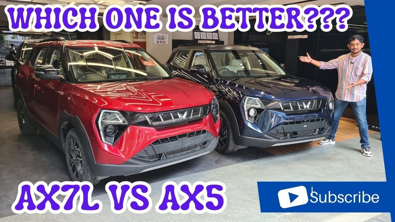 Mahindra XUV 3XO AX5 vs AX7L | Detailed Comparison with Price ...