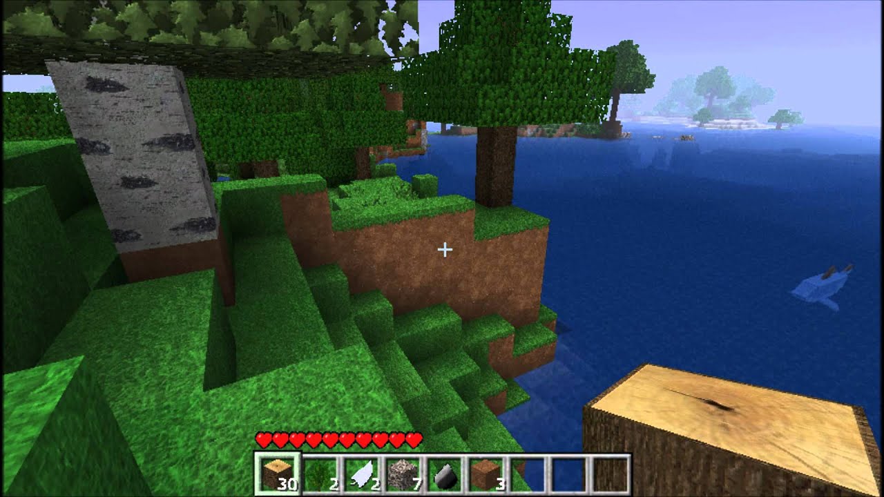 Let's play minecraft with MO'creatures mod-Episode 1:Africa - YouTube