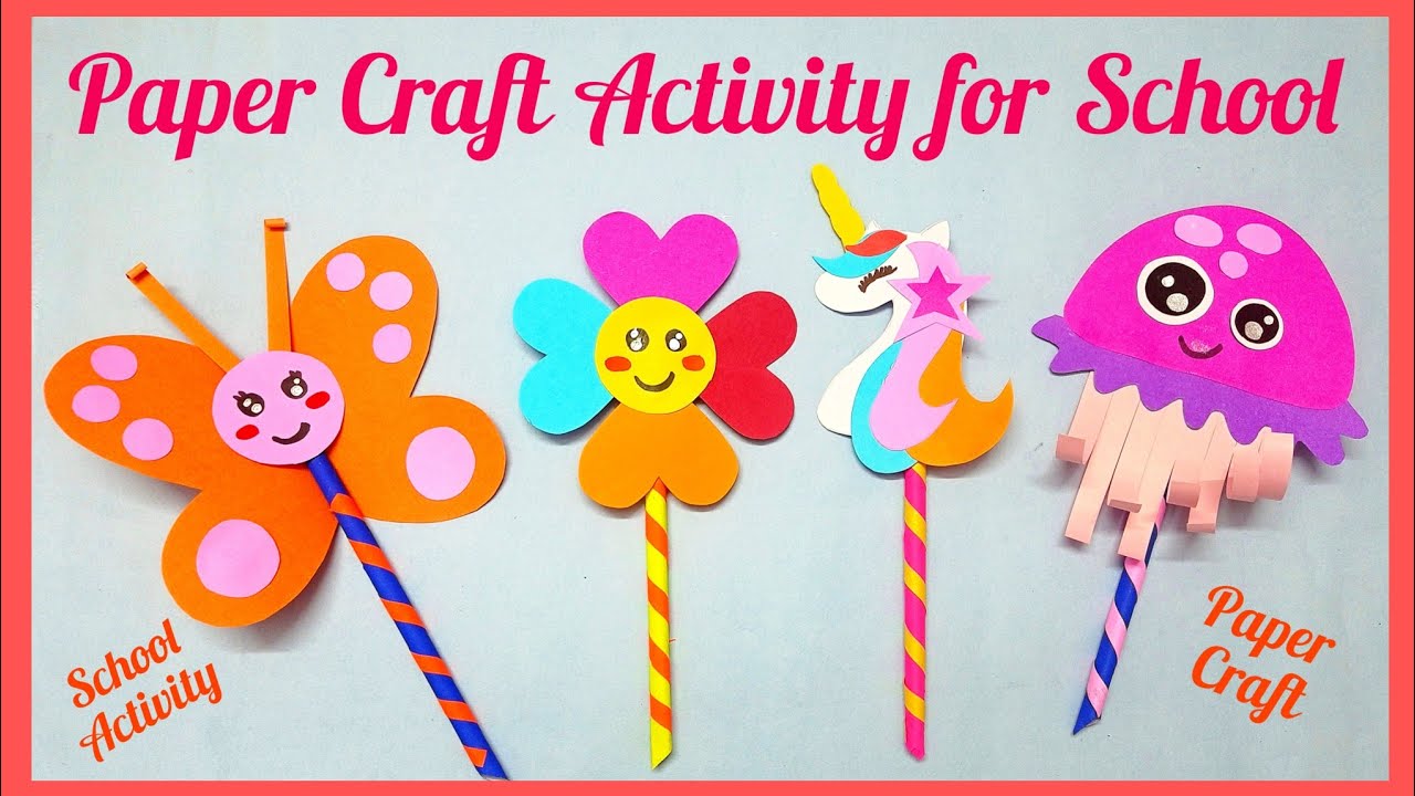 Children's Day Craft Activity for School || Paper Craft || Classroom ...