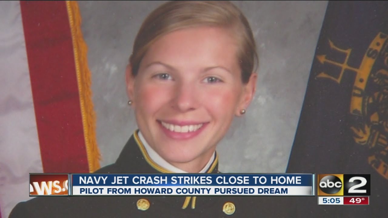 Navy pilot from MD in jet crash - YouTube