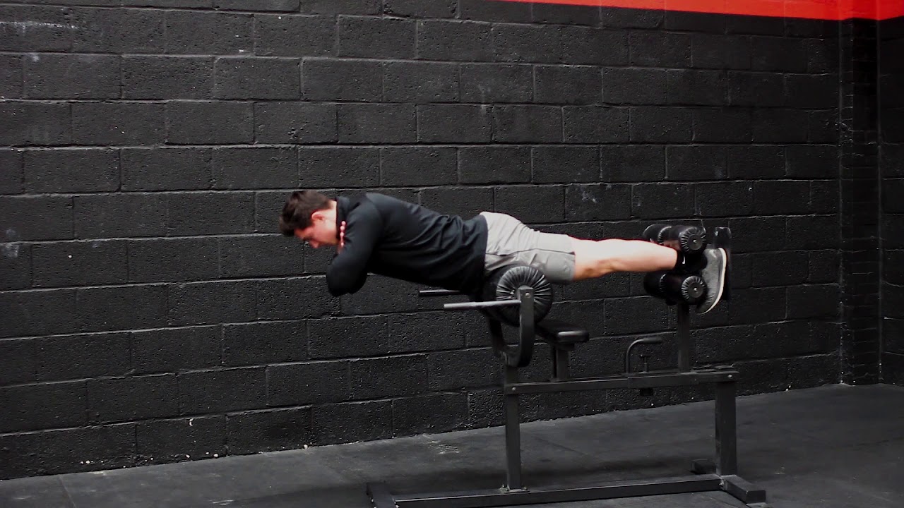 Back Extension - Horizontal - YouTube