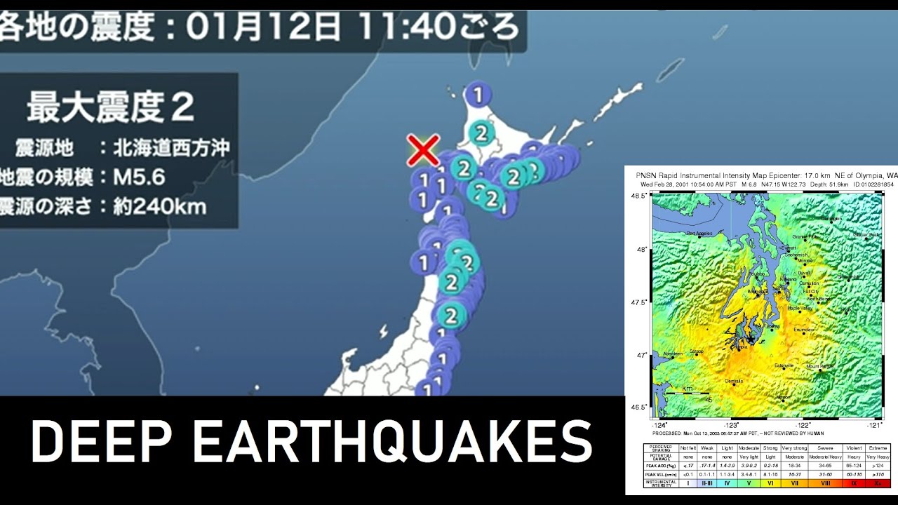 The Strange shaking patterns of deep earthquakes - YouTube