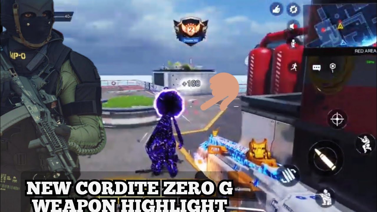 CALL OF DUTY MOBILE| NEW "CORDITE ZERO G" WEAPON HIGHLIGHT | EXPLORING ...