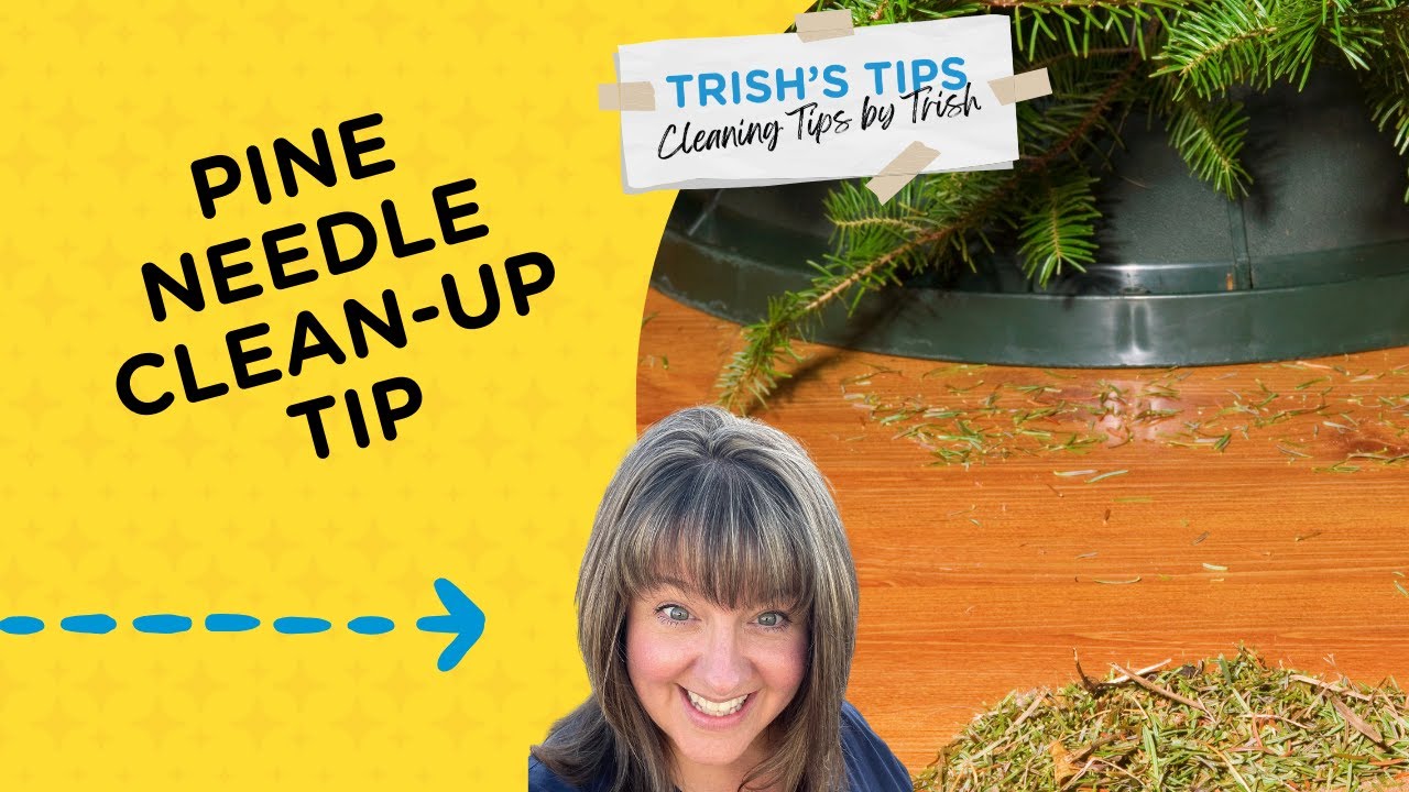 Pine Needle Clean-up Tip - YouTube