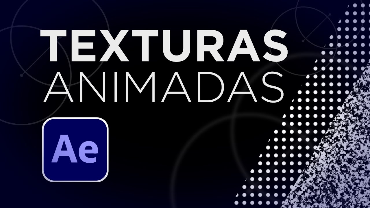 Cómo hacer TEXTURAS ANIMADAS en After Effects - YouTube